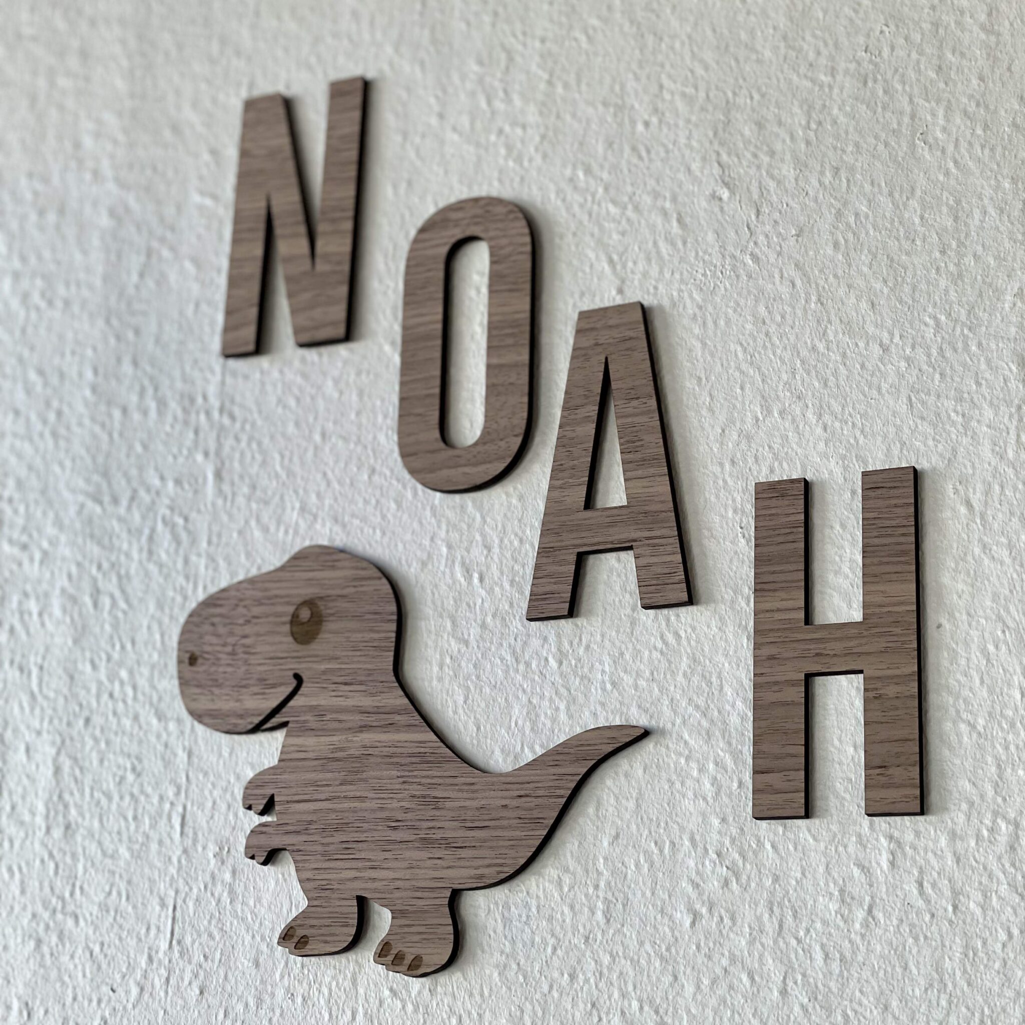 Bogstaver I Træ 10 Cm - Juhls Design